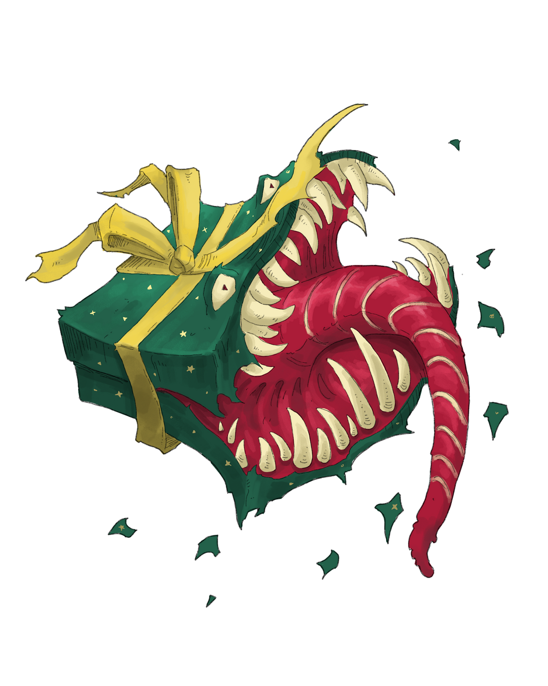 Gift Mimic STL File – Lewd Dungeon Adventures